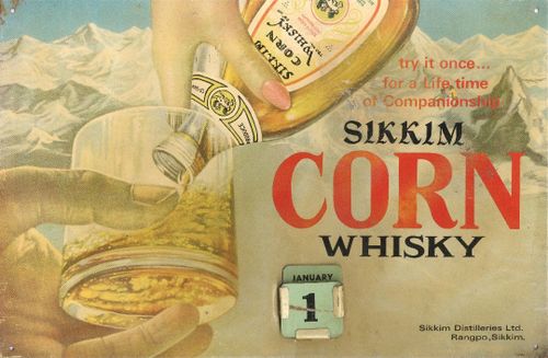 Lot 9 | Set of THREE Vintage Advertisements for Drinks - Gold Spot, Taj ...