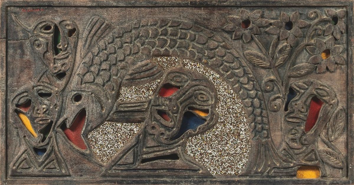 Lot 24 | Untitled | Piraji Sagara | derivaz-ives.com